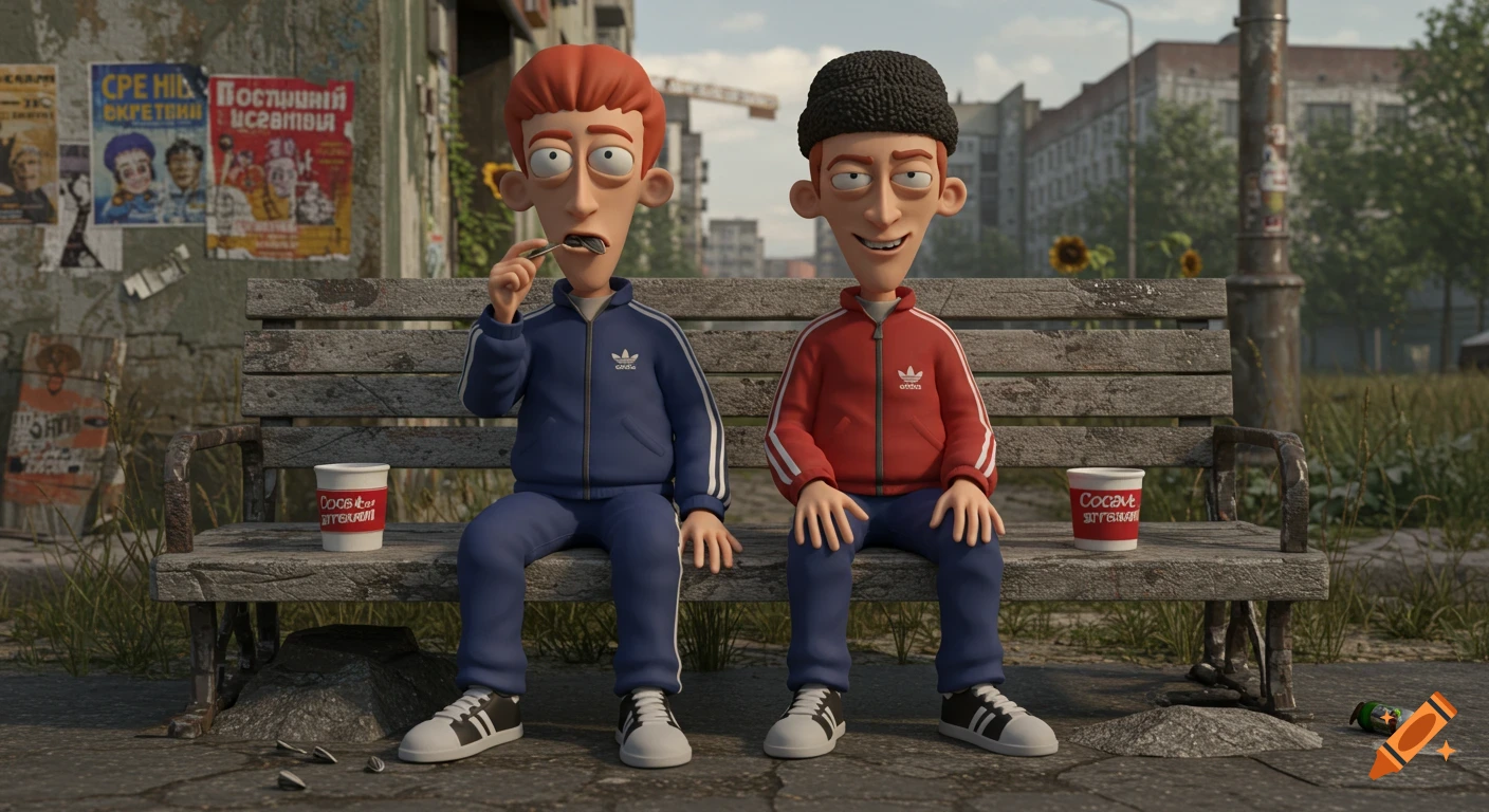 2.5d Animation created on Craiyon