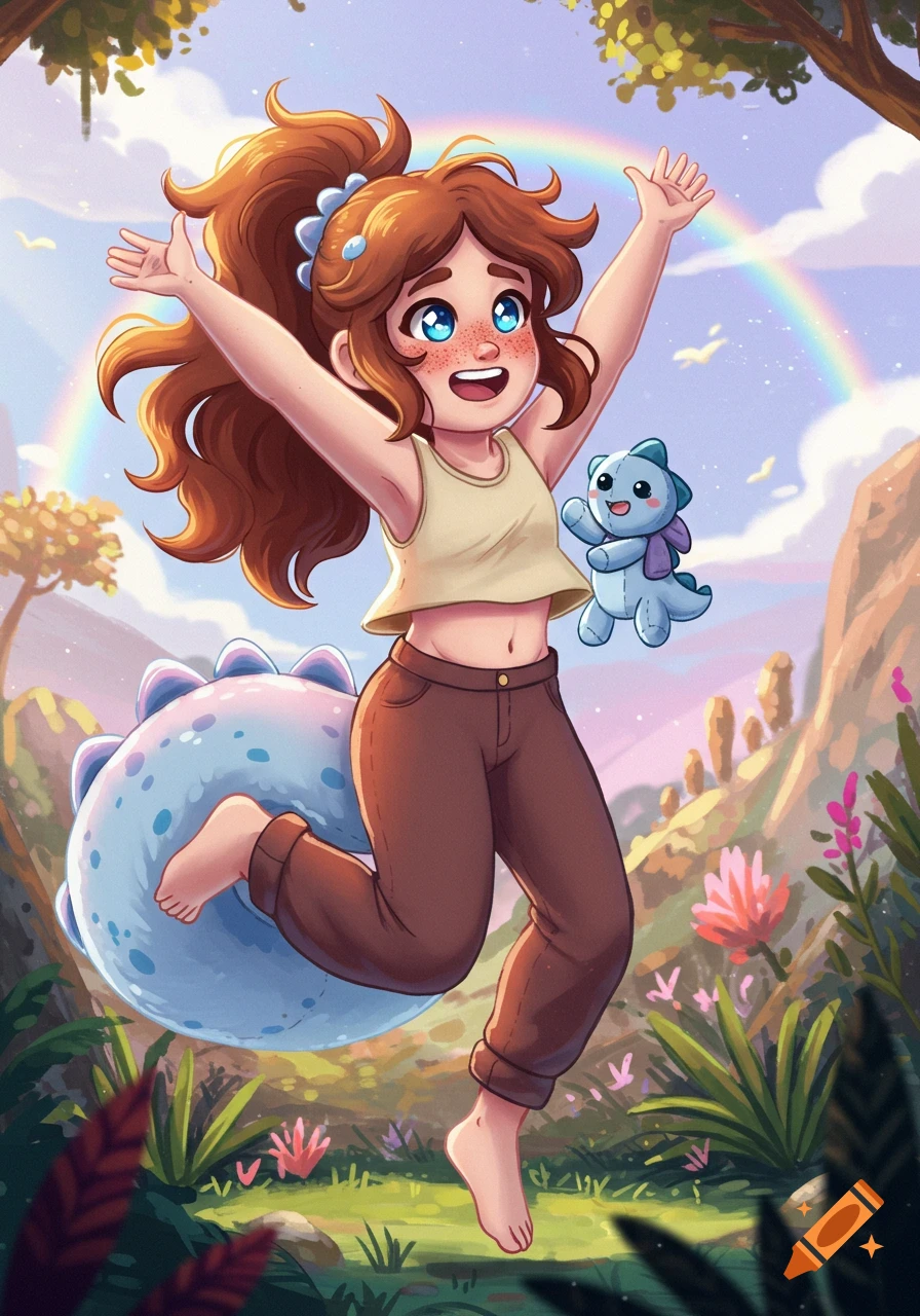 Rosa+pokemon created on Craiyon