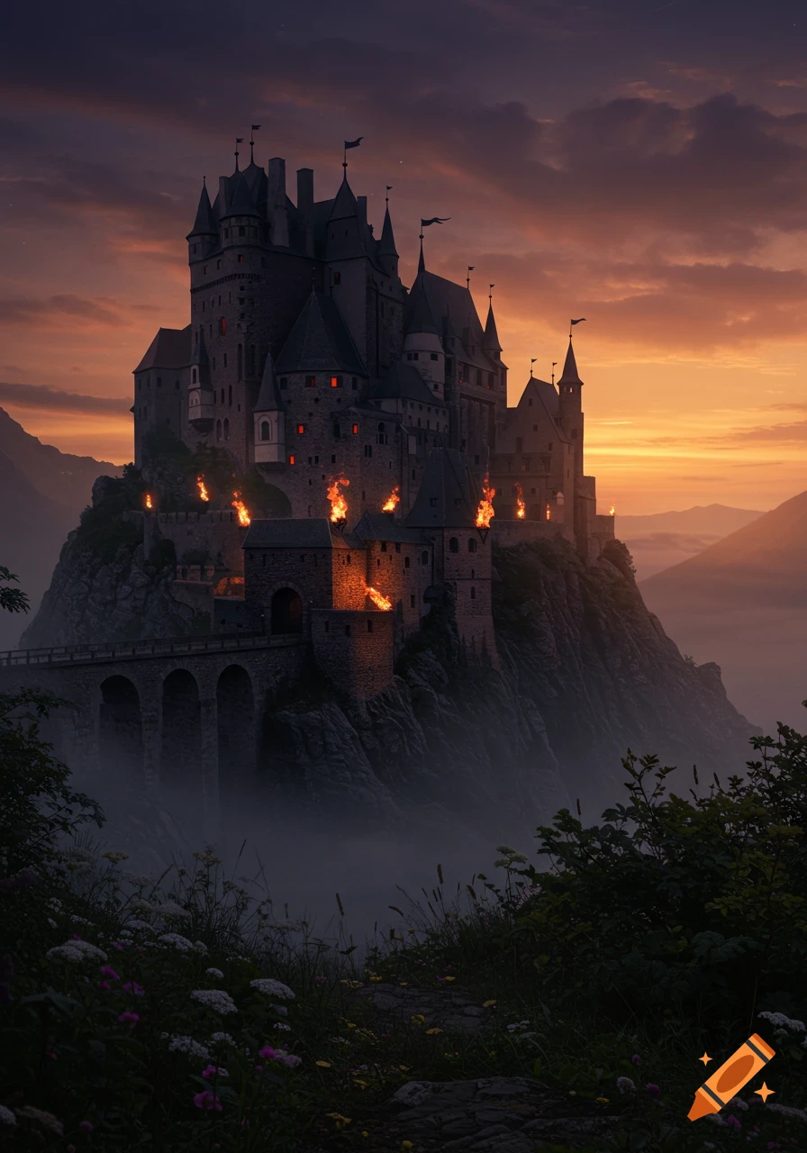 Craiyon+castle created on Craiyon