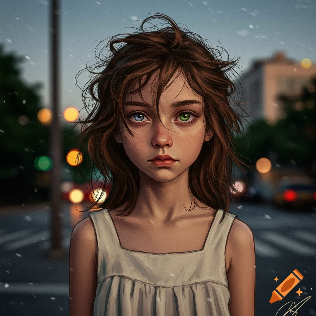 Melody+crying created on Craiyon