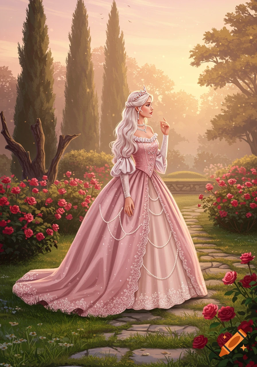 Fondo+barbie created on Craiyon