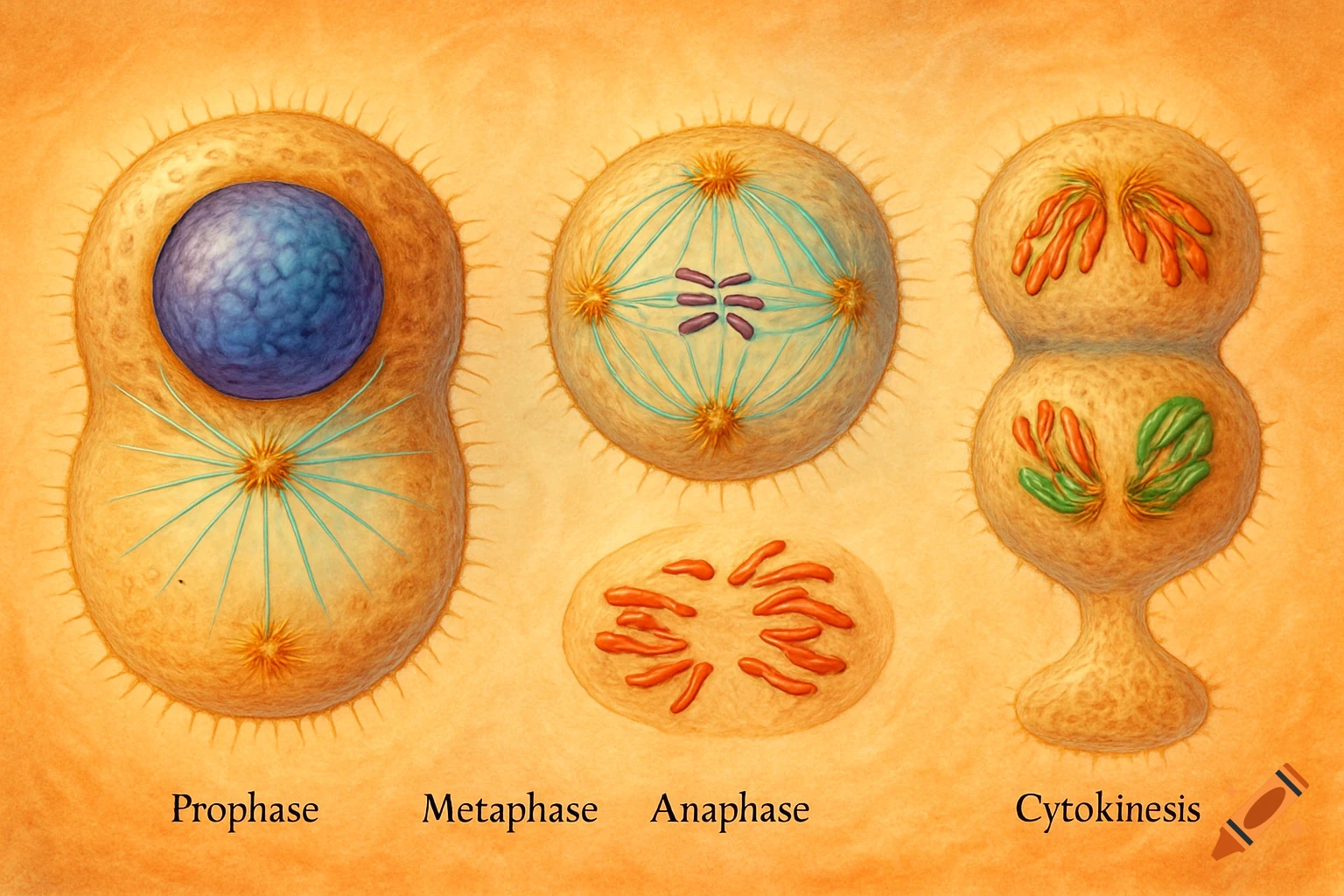 Cell Biology created on Craiyon