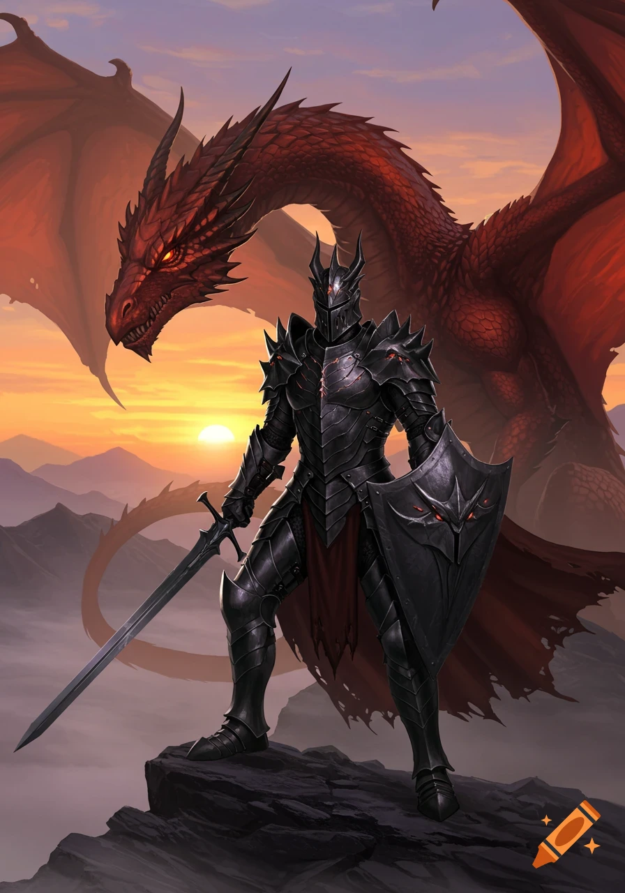 Pixar-style Guts from Berserk stands in armor, holding a huge sword ...