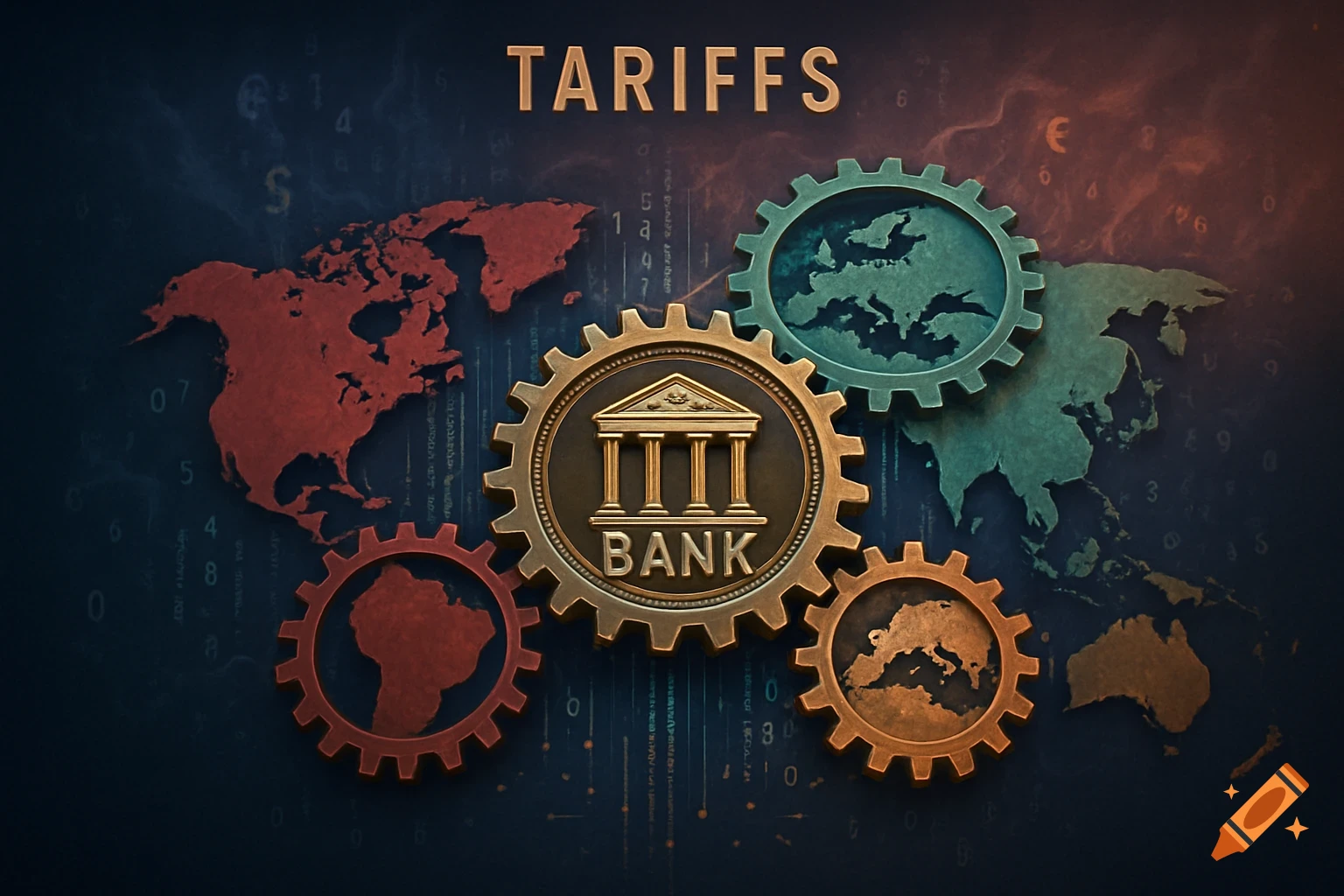 Grand opening poster for Global Pay featuring a glowing world globe ...