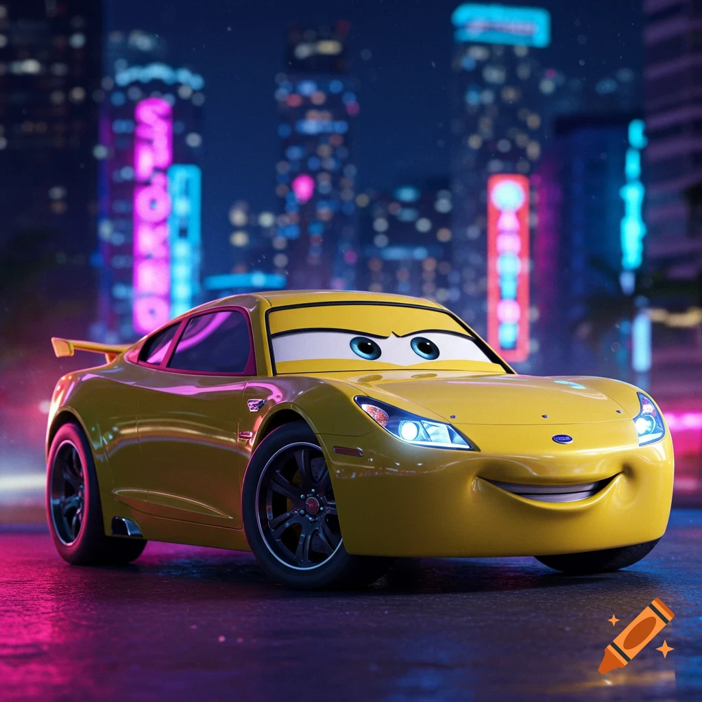 A shiny red and black sprint car lapel pin with chrome accents on a ...