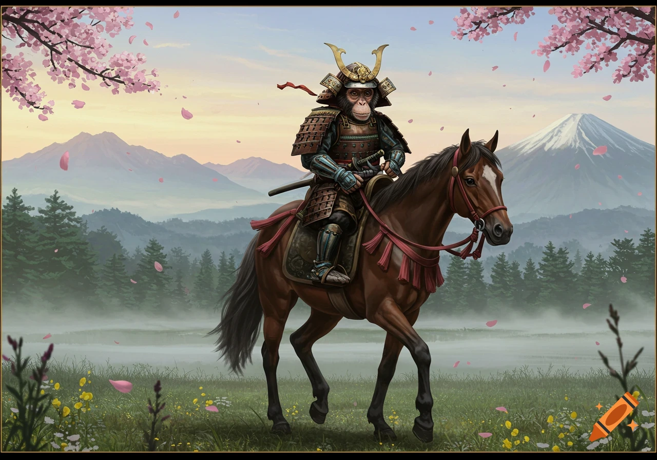 Samurai+wallpapers created on Craiyon
