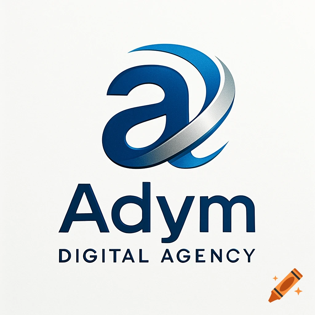 Digital Marketing Agency (DMA) logo featuring blue gradient text with ...