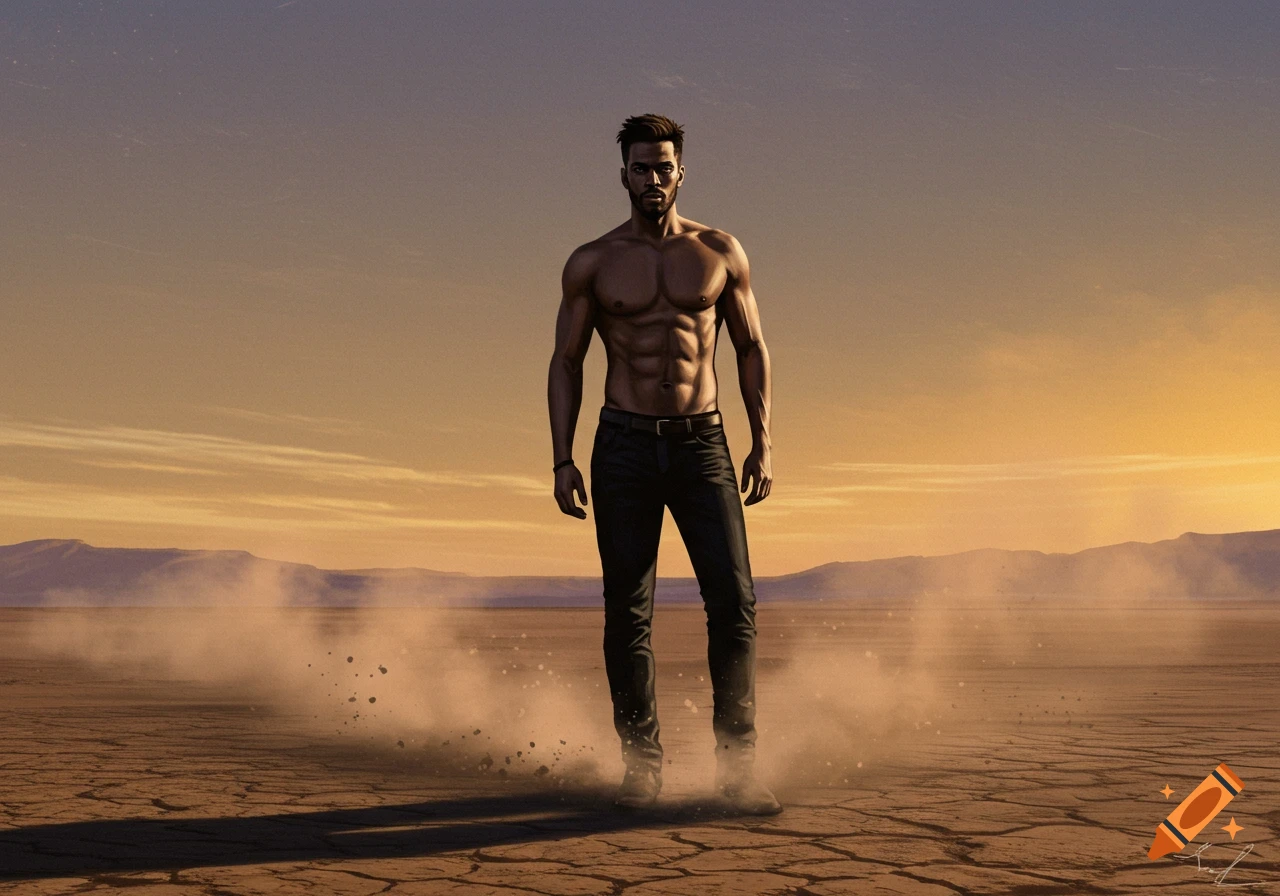 Manuel+cortez+shirtless created on Craiyon