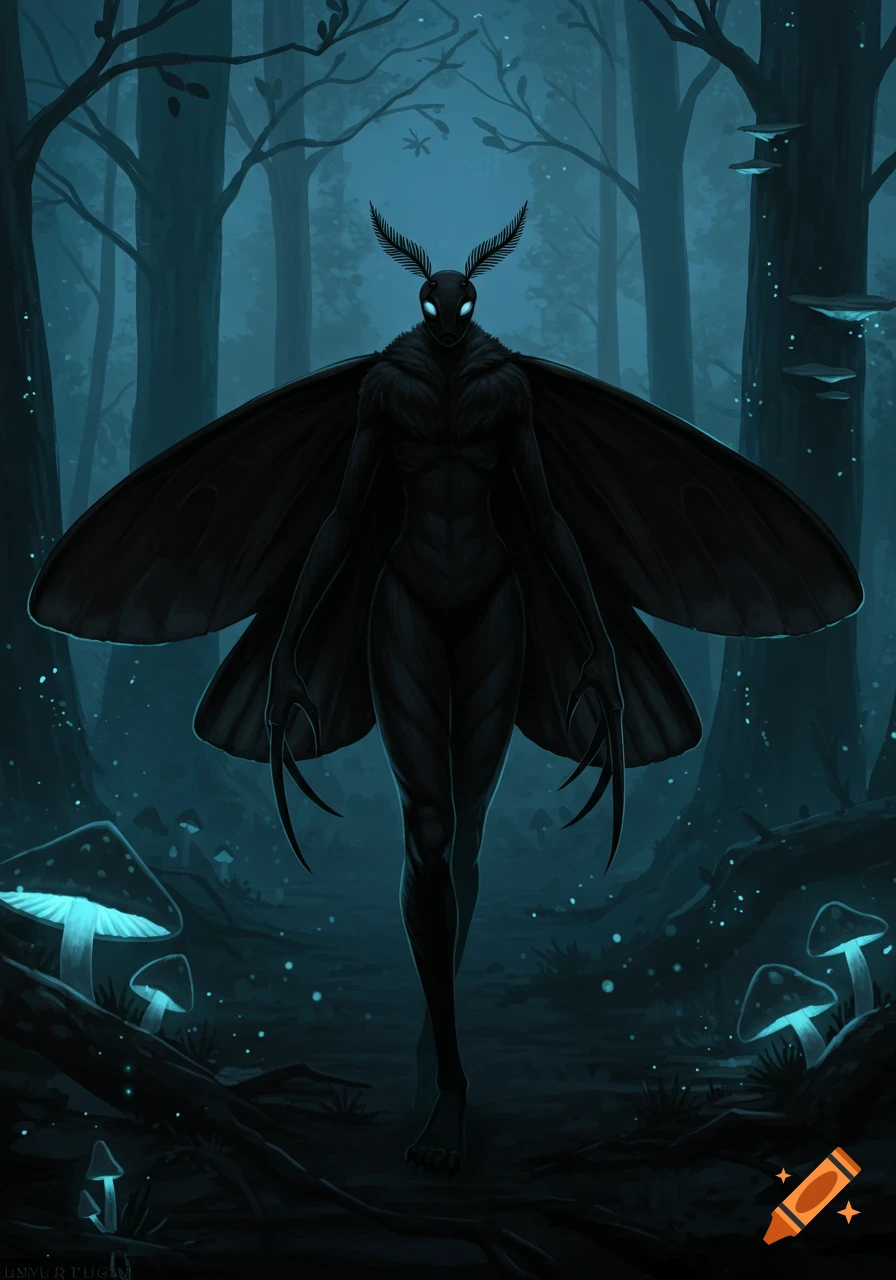 Snow+moth+pokemon created on Craiyon