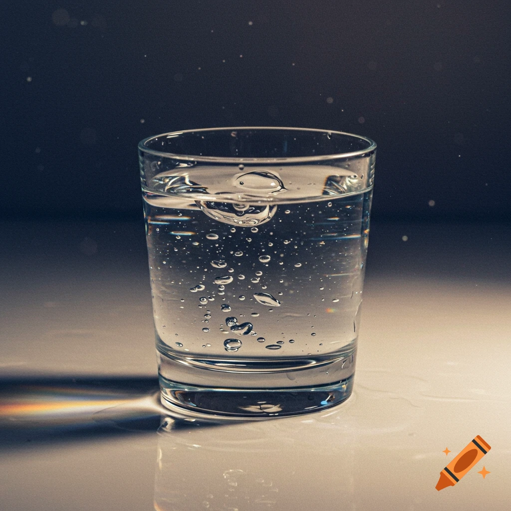 A split image shows a sphere falling into a viscous brown liquid in a ...