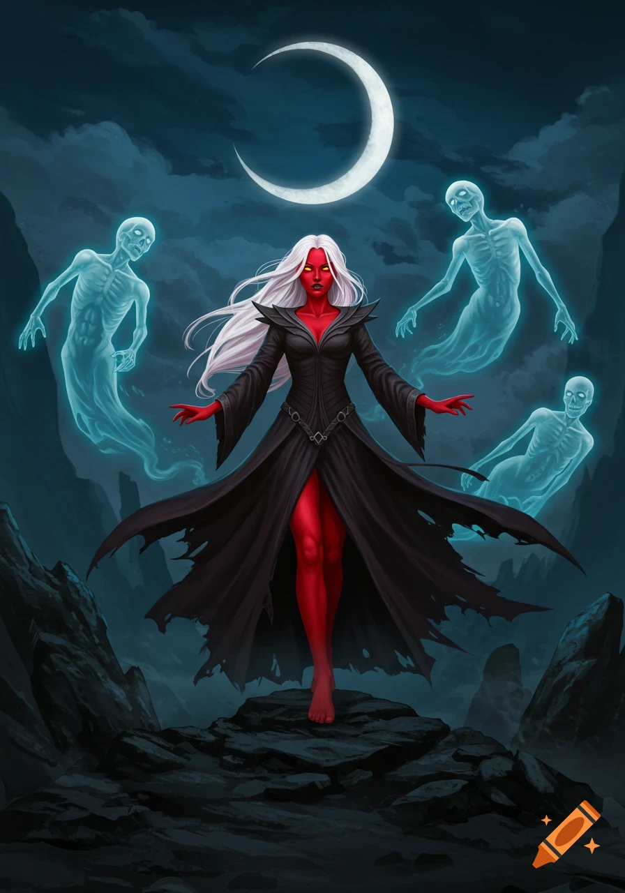 Bloodied+fia's+robe created on Craiyon