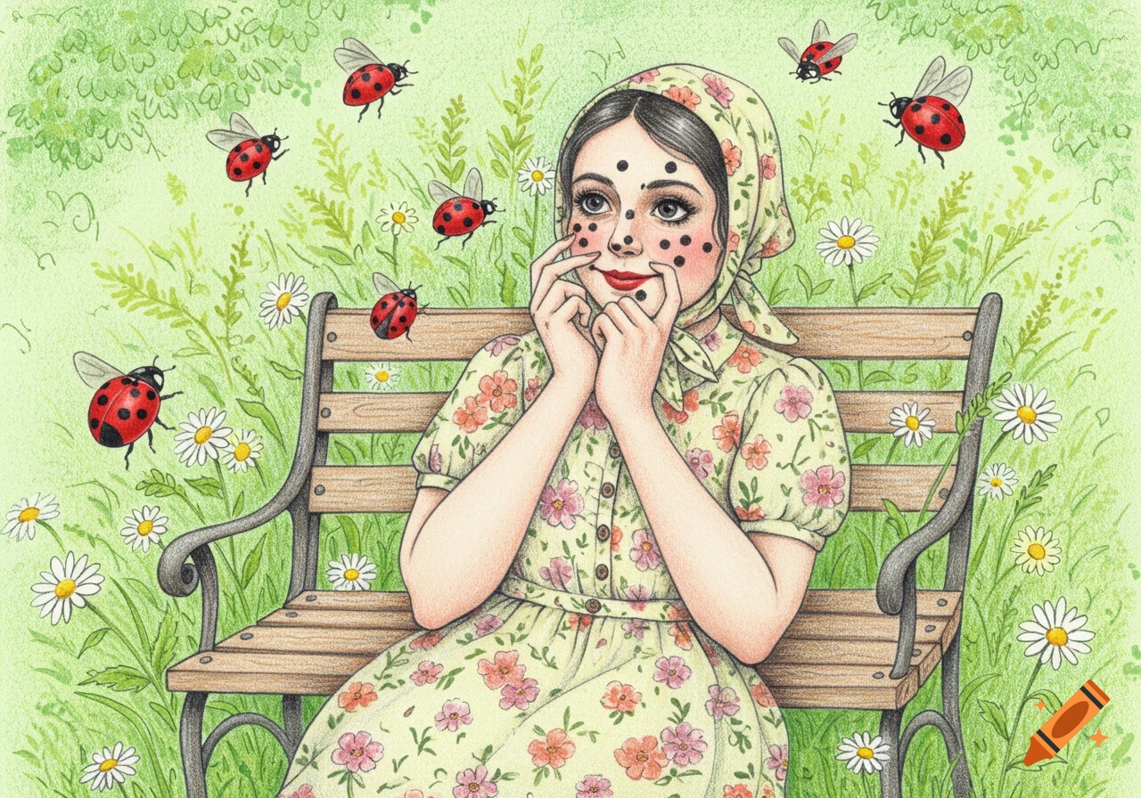 Drawing+marinette created on Craiyon