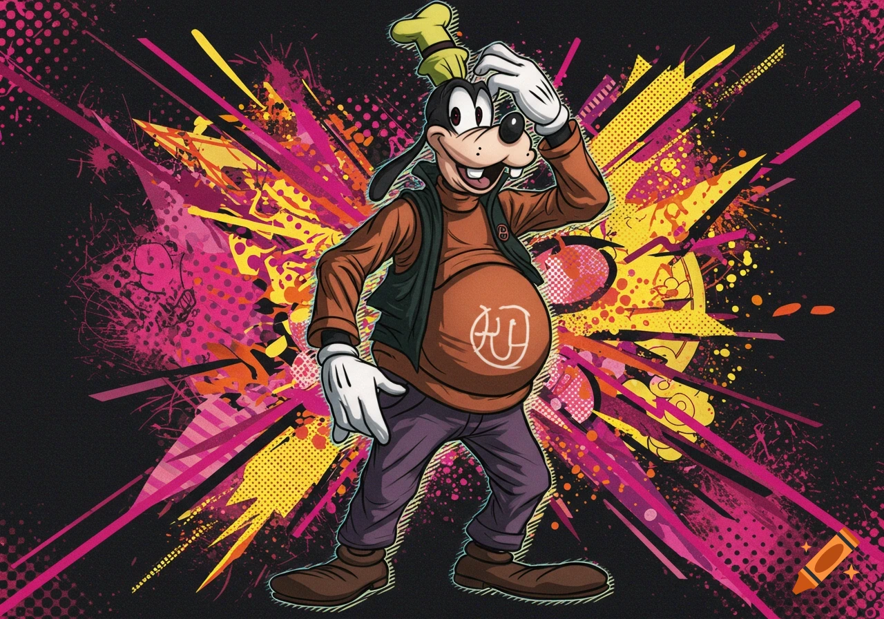 Mickey+mouse+vector created on Craiyon