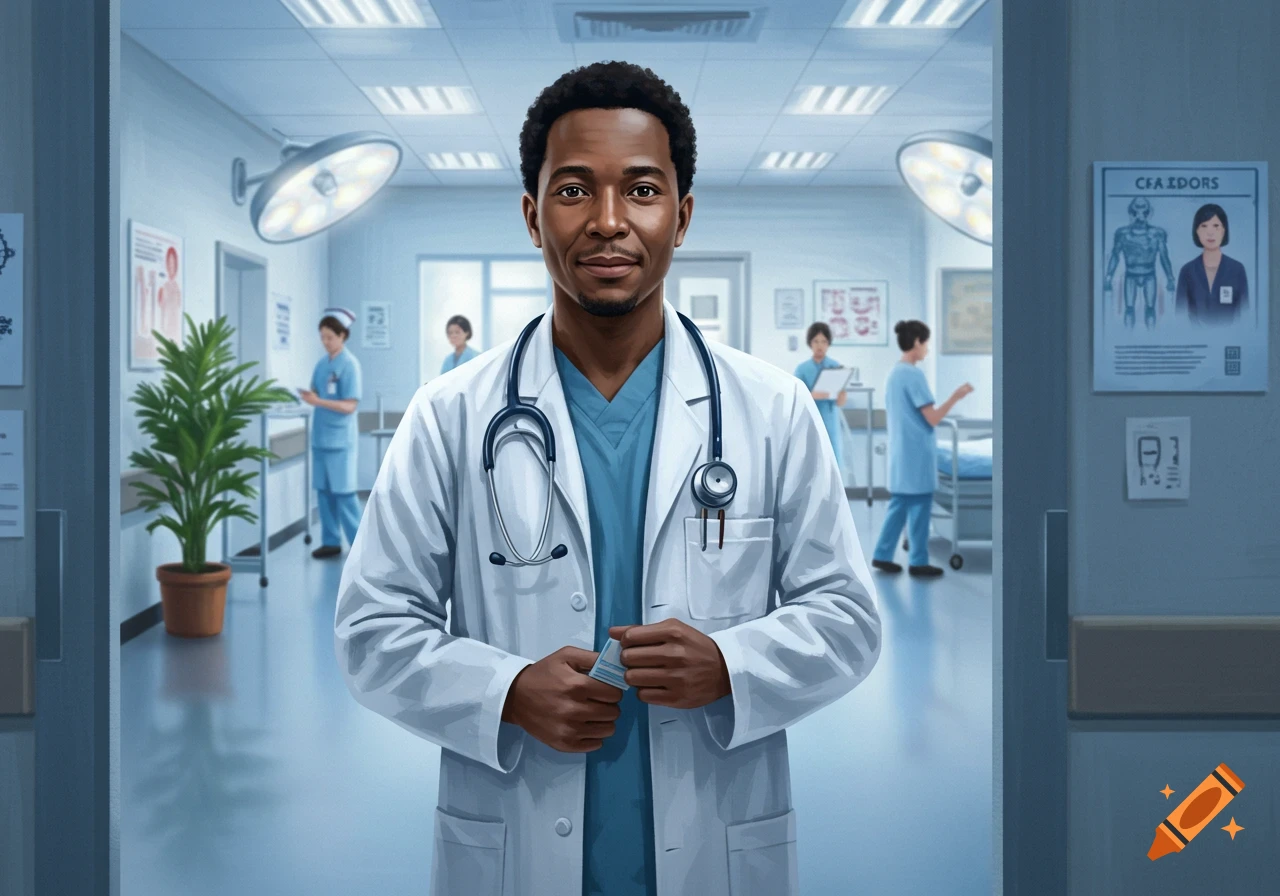 A stylized papercraft ambulance in yellow and red, with 'SVA AMBULANCIA ...