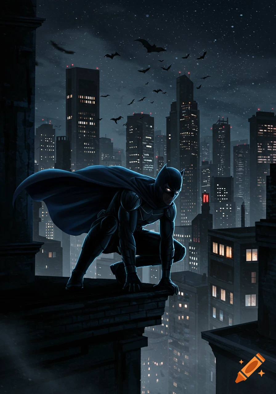 Bat+boy created on Craiyon