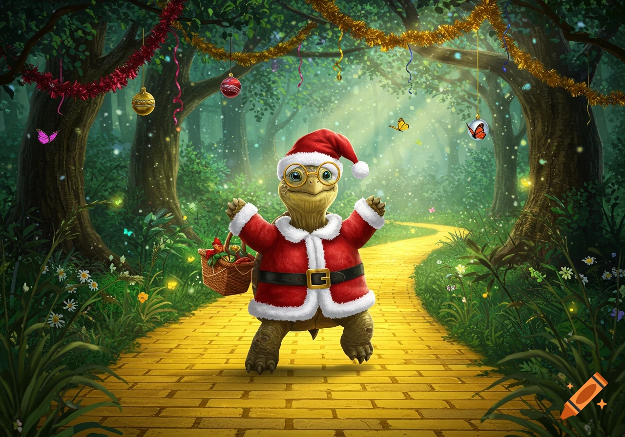 Lion Cub Santa Hat created on Craiyon