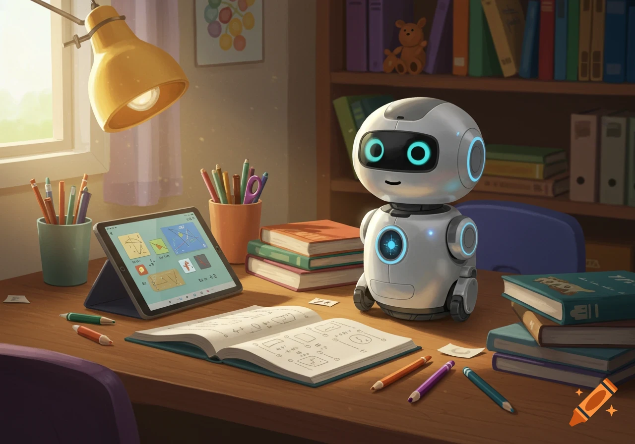 A vibrant cartoon of the green Duolingo owl sitting on a tree branch ...