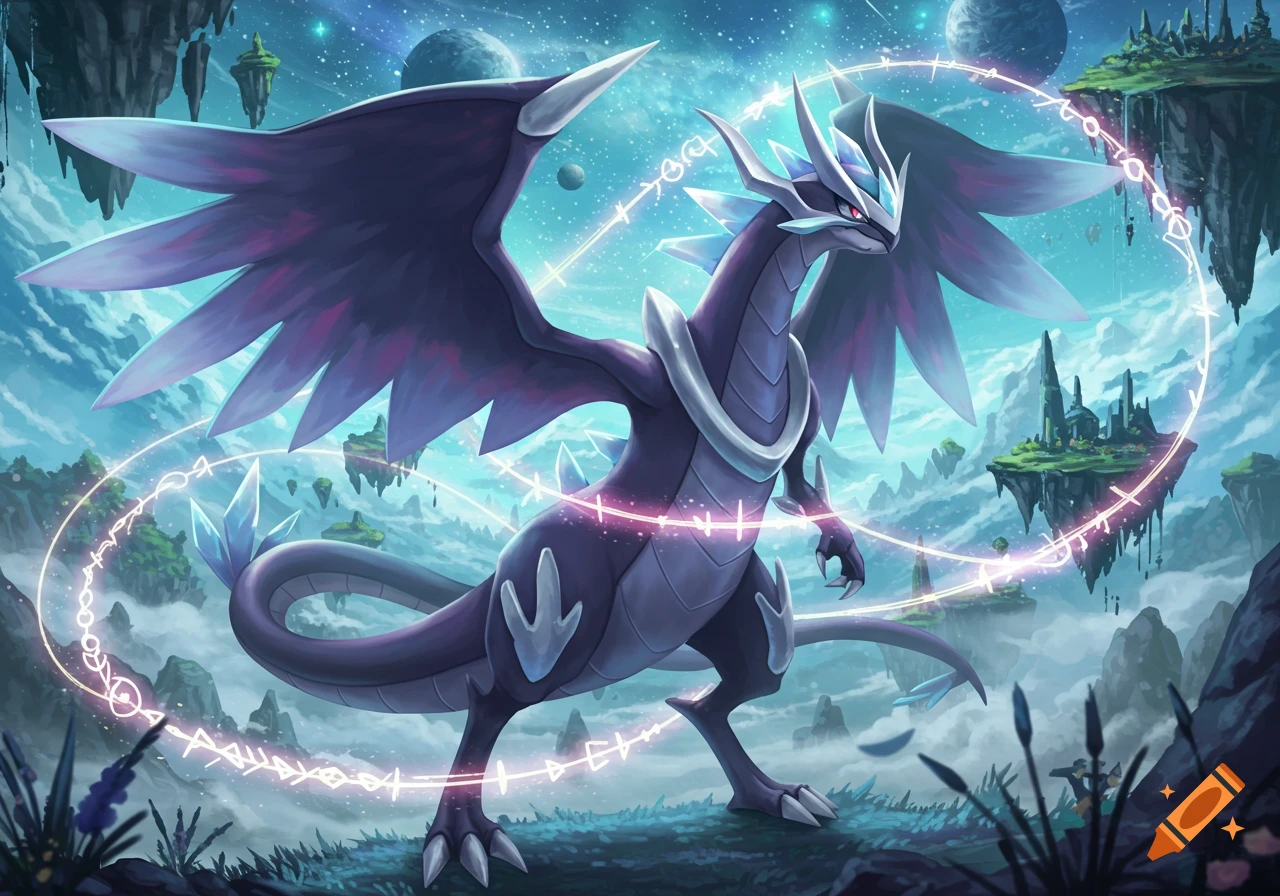 A digital illustration of the Pokemon Braviary, a white and red bird ...