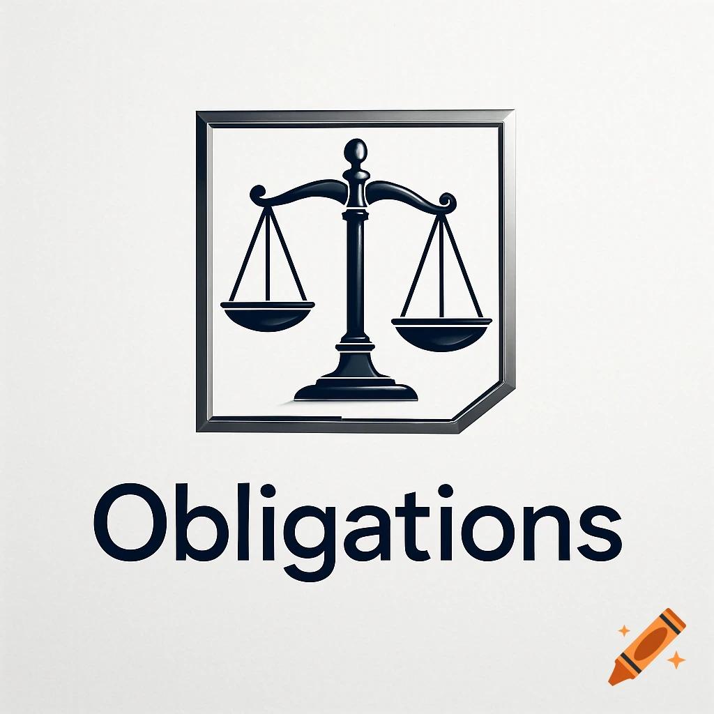 Scales of justice symbol within a wreath icon on Craiyon