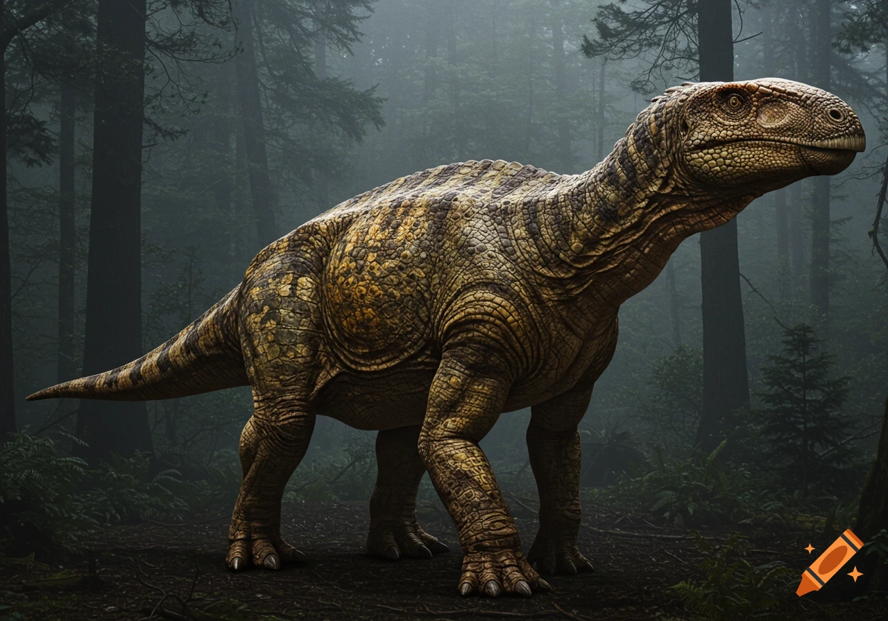 A golden T-rex wearing gold sunglasses and a thick gold chain with a ...