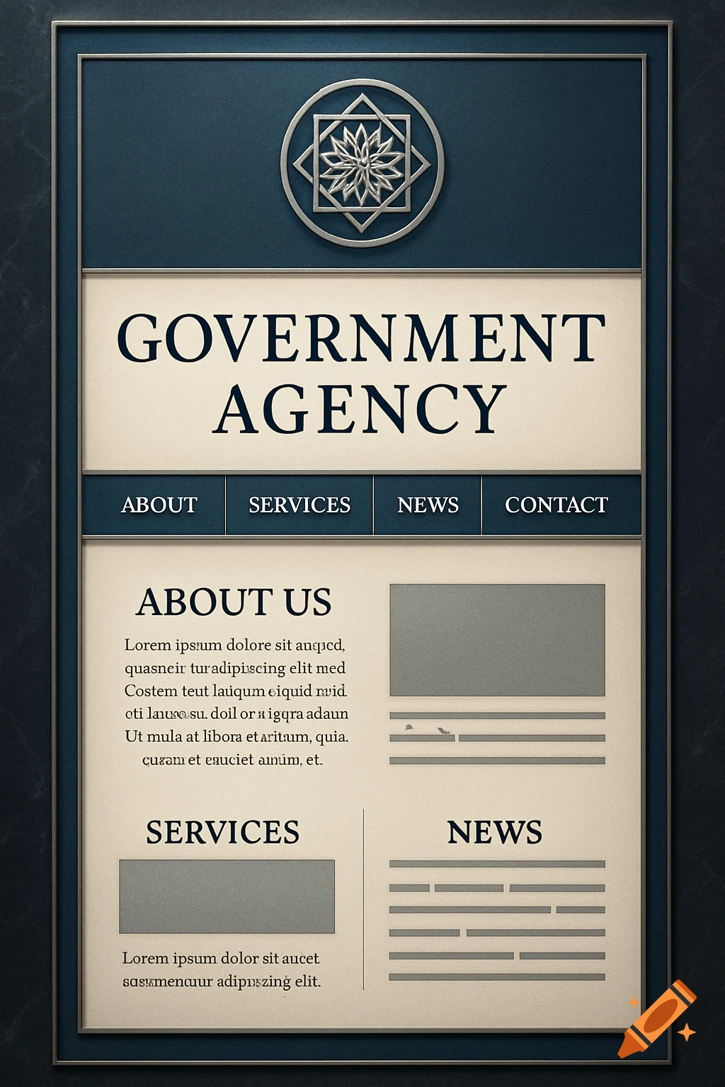 Slides+template+us+theme created on Craiyon