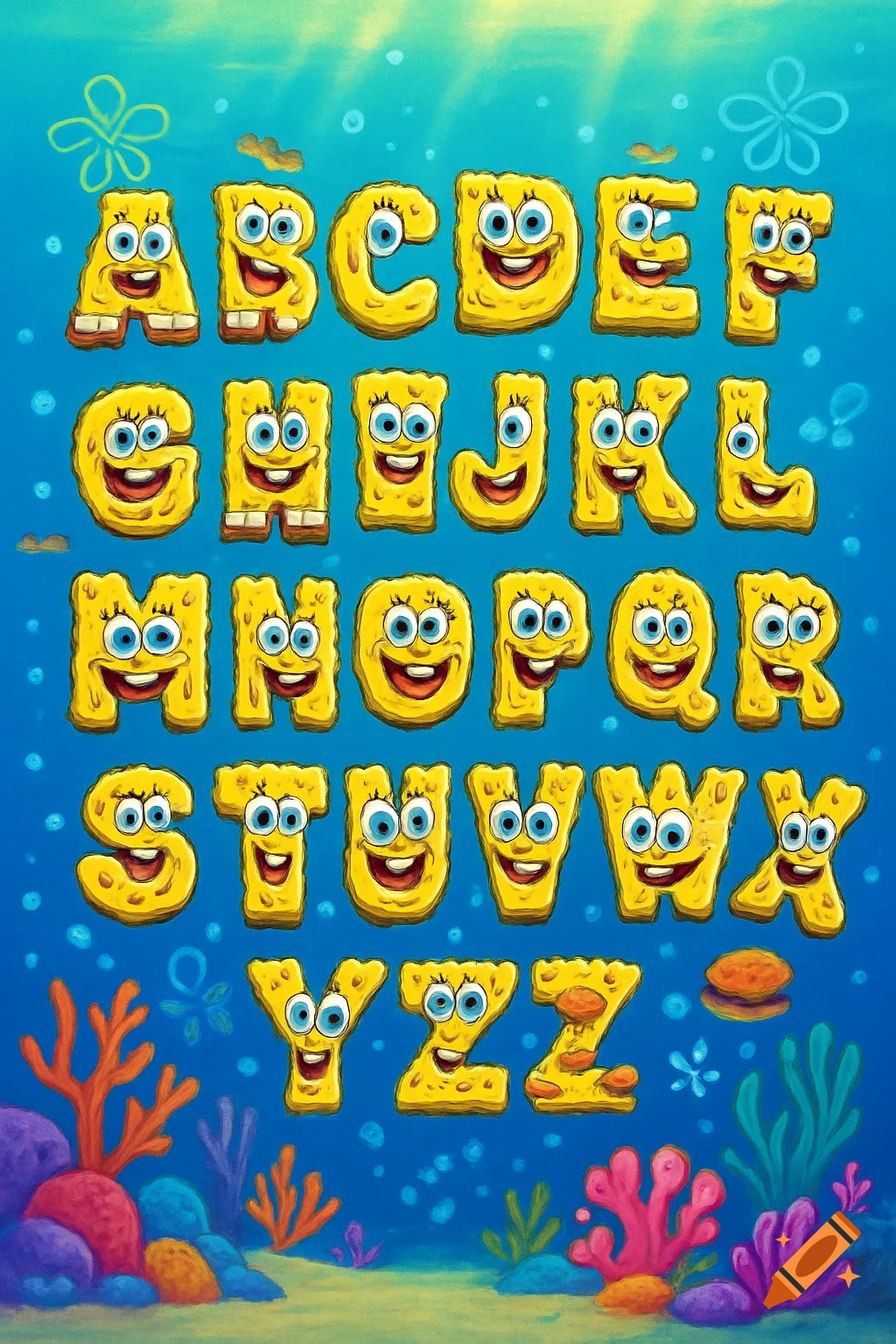 Font+generator+art+gcse+ created on Craiyon