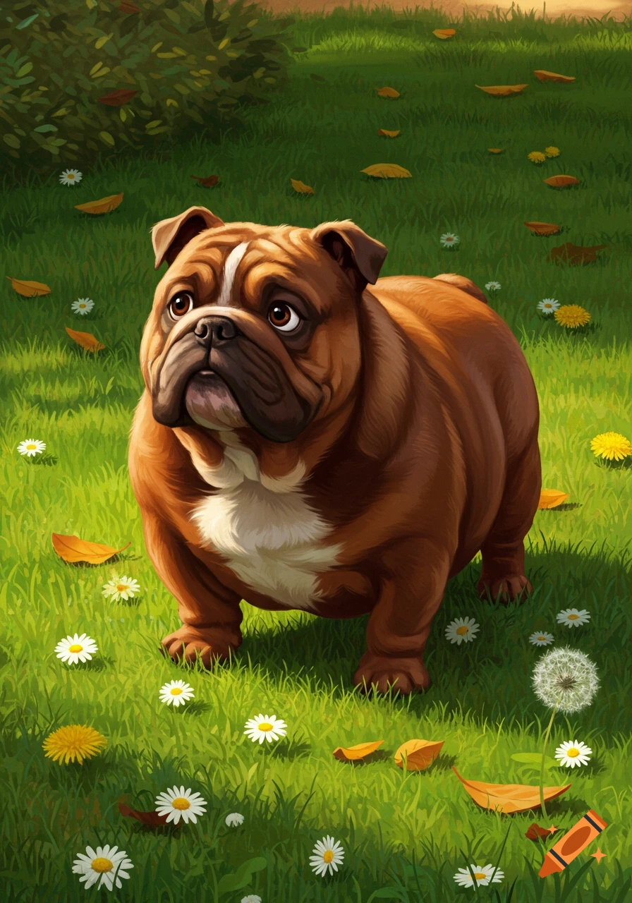 A happy staffy dog wearing a green dinosaur costume sits in a sunny ...