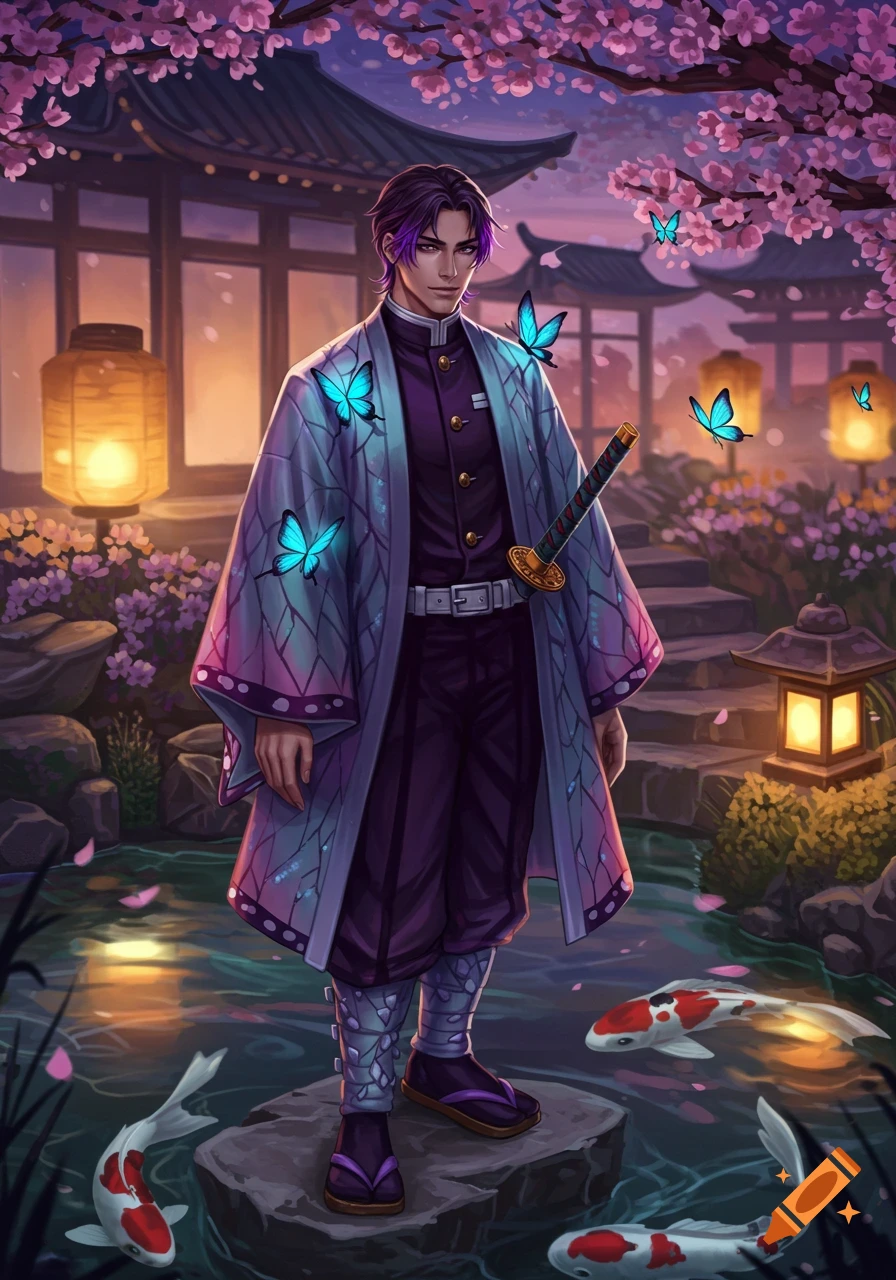 Sanemi+icon created on Craiyon