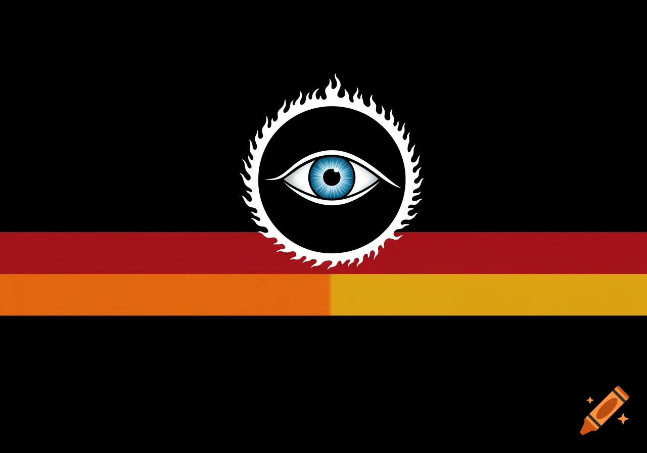 Small+iron+on+germany+flag created on Craiyon