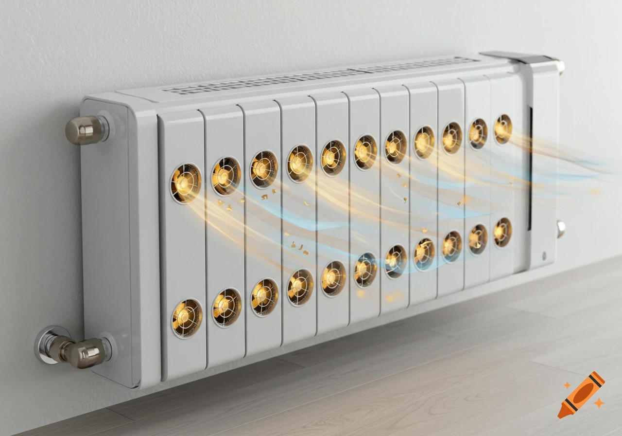 A silver metallic lever mechanism with a black control box, displaying ...