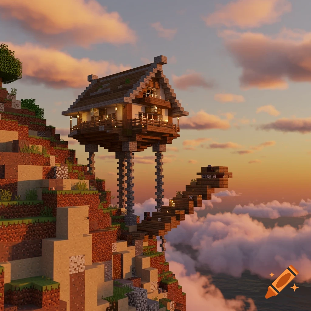 Rlcraft Base Building on Craiyon