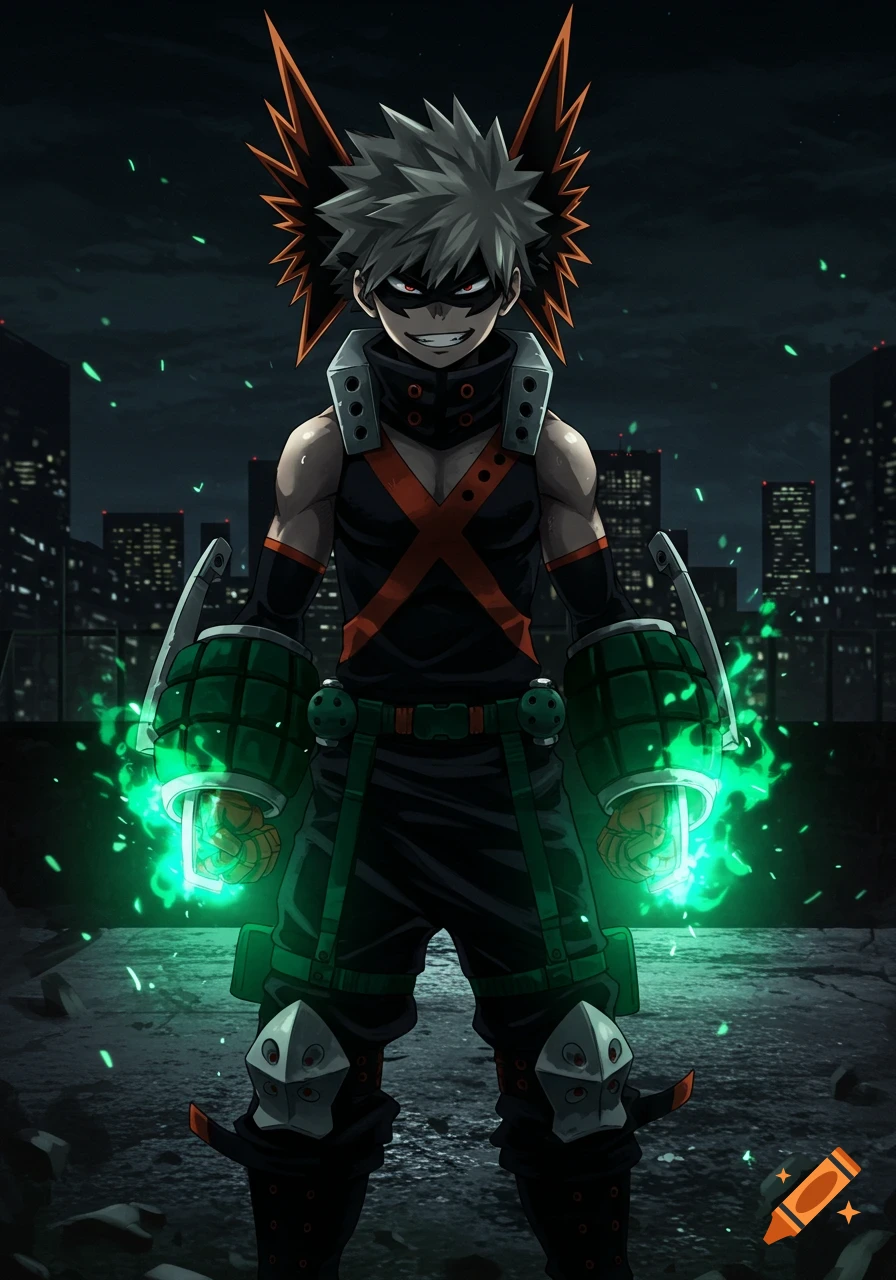 Bakugo+icon created on Craiyon