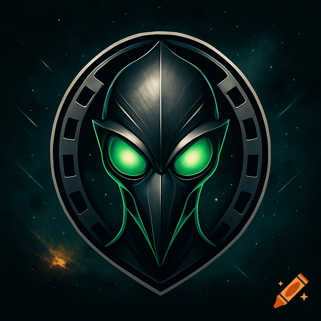 Blue galaxy Spectra knight Fortnite logo on Craiyon