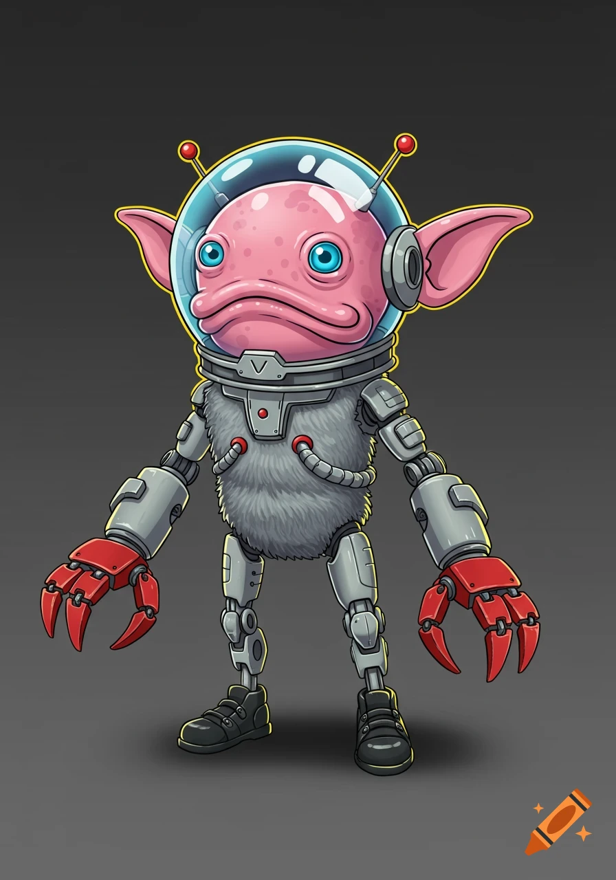 Robot+drawings+sketch created on Craiyon