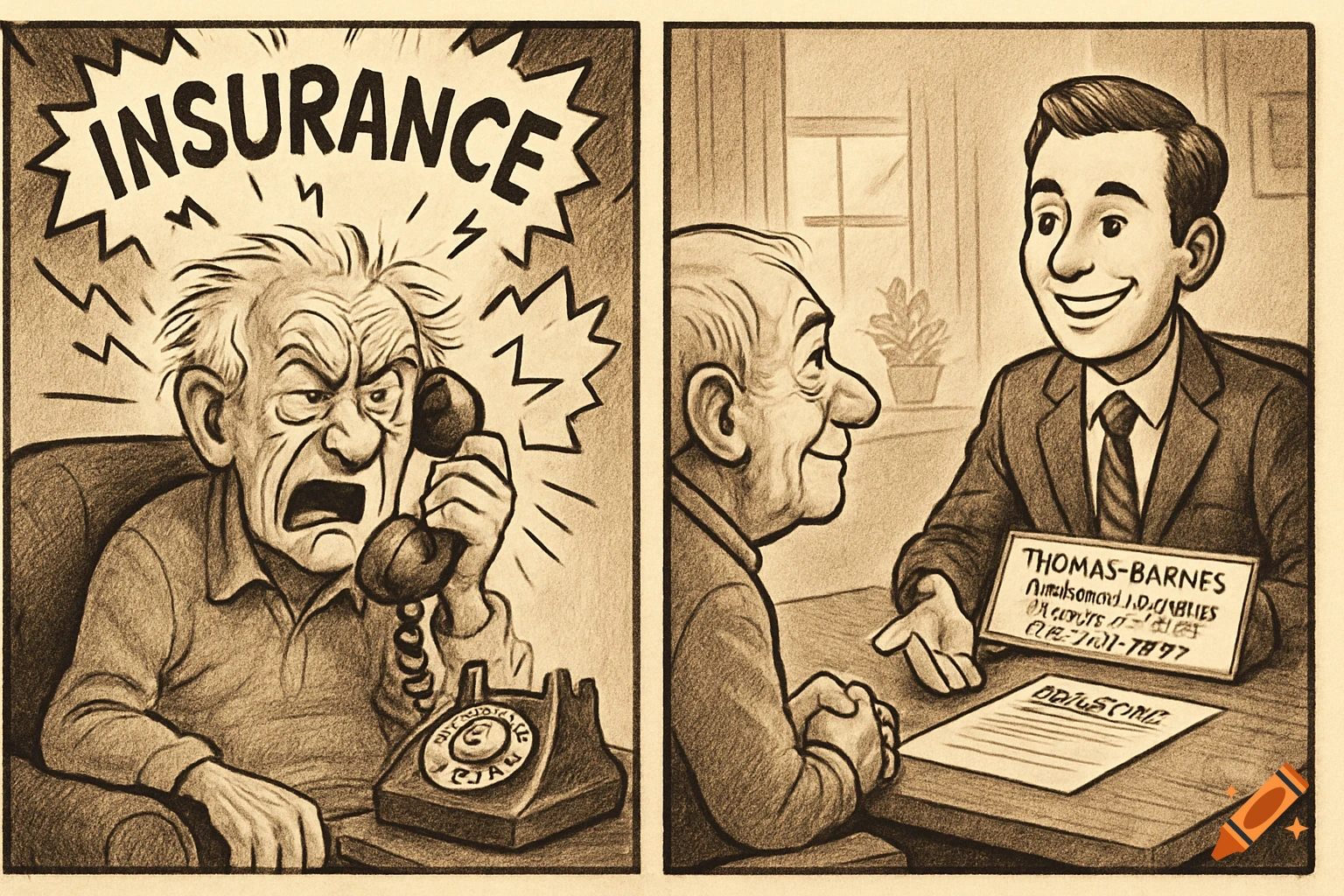 Political cartoon of a house with a padlocked front door. 'Carney ...