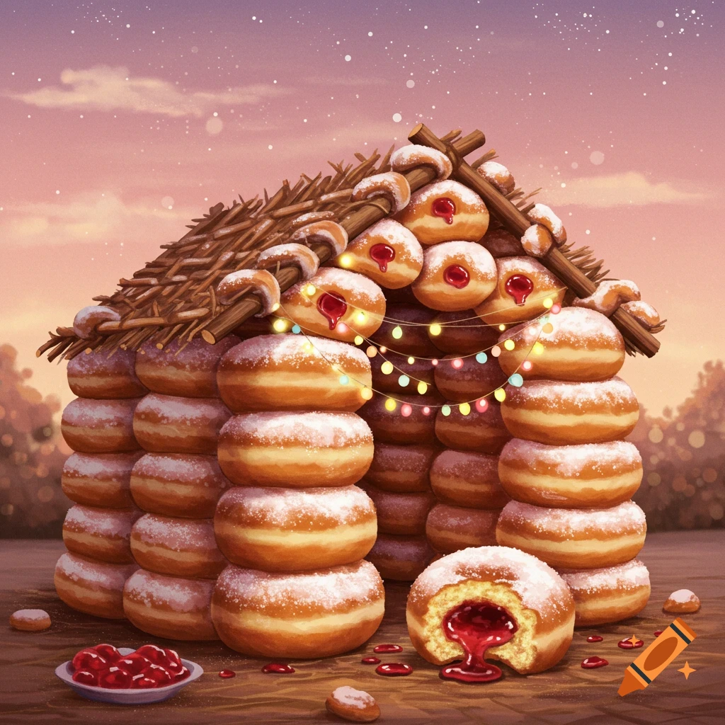 Cute naive illustration of an embracing hazelnut and cocoa bean on a ...