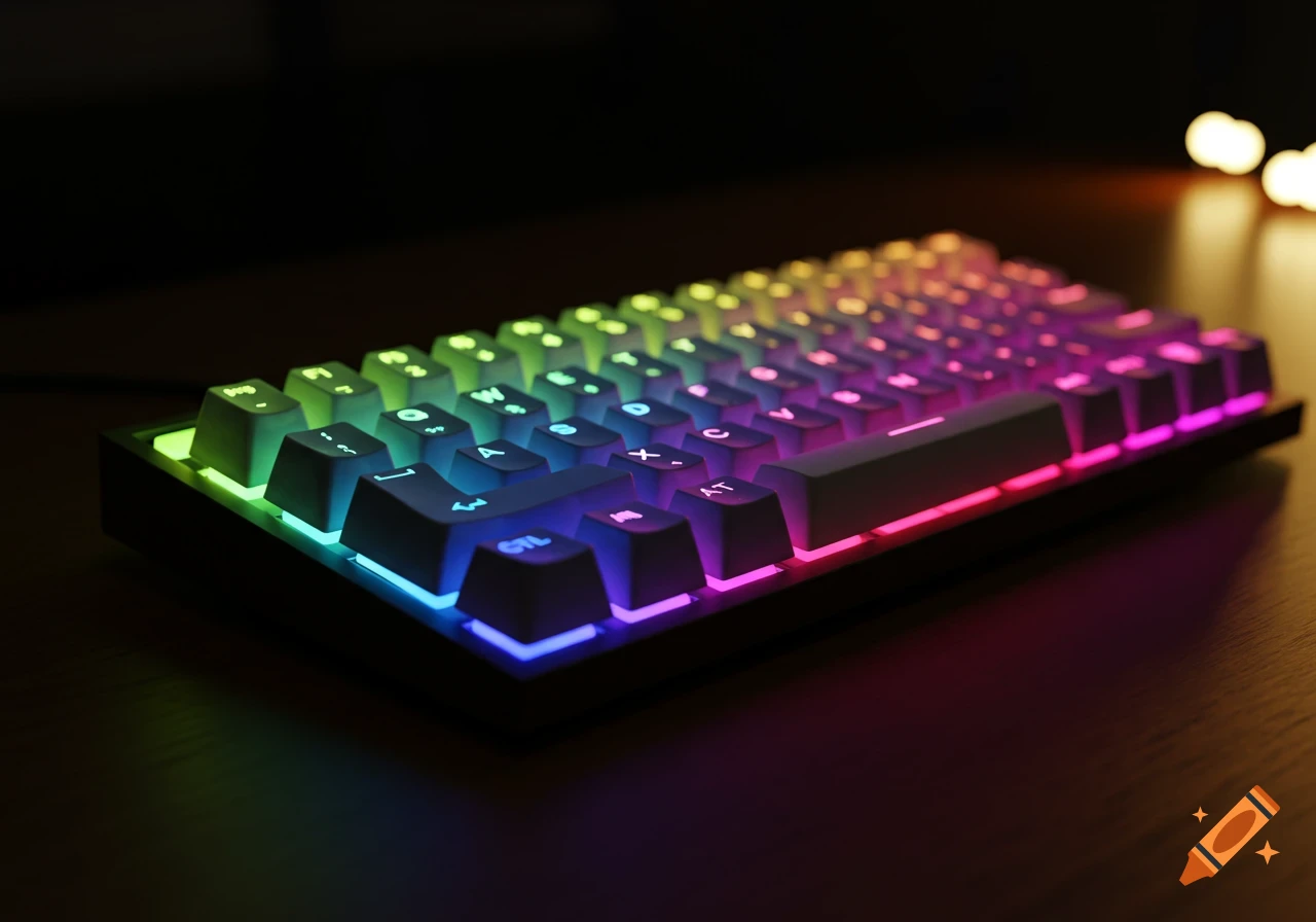 Keyboard+image+with+symbols created on Craiyon