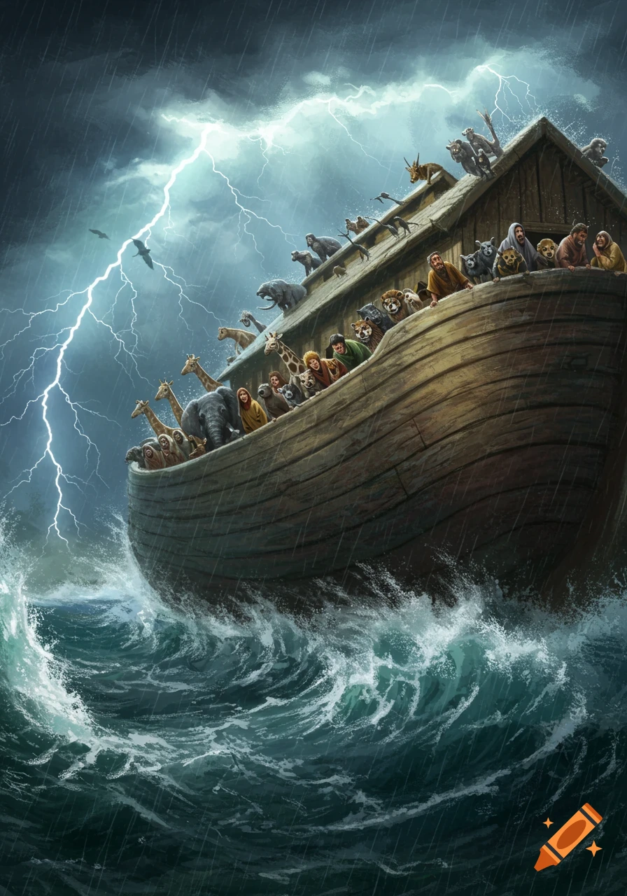 Cartoon+mangement+boat created on Craiyon