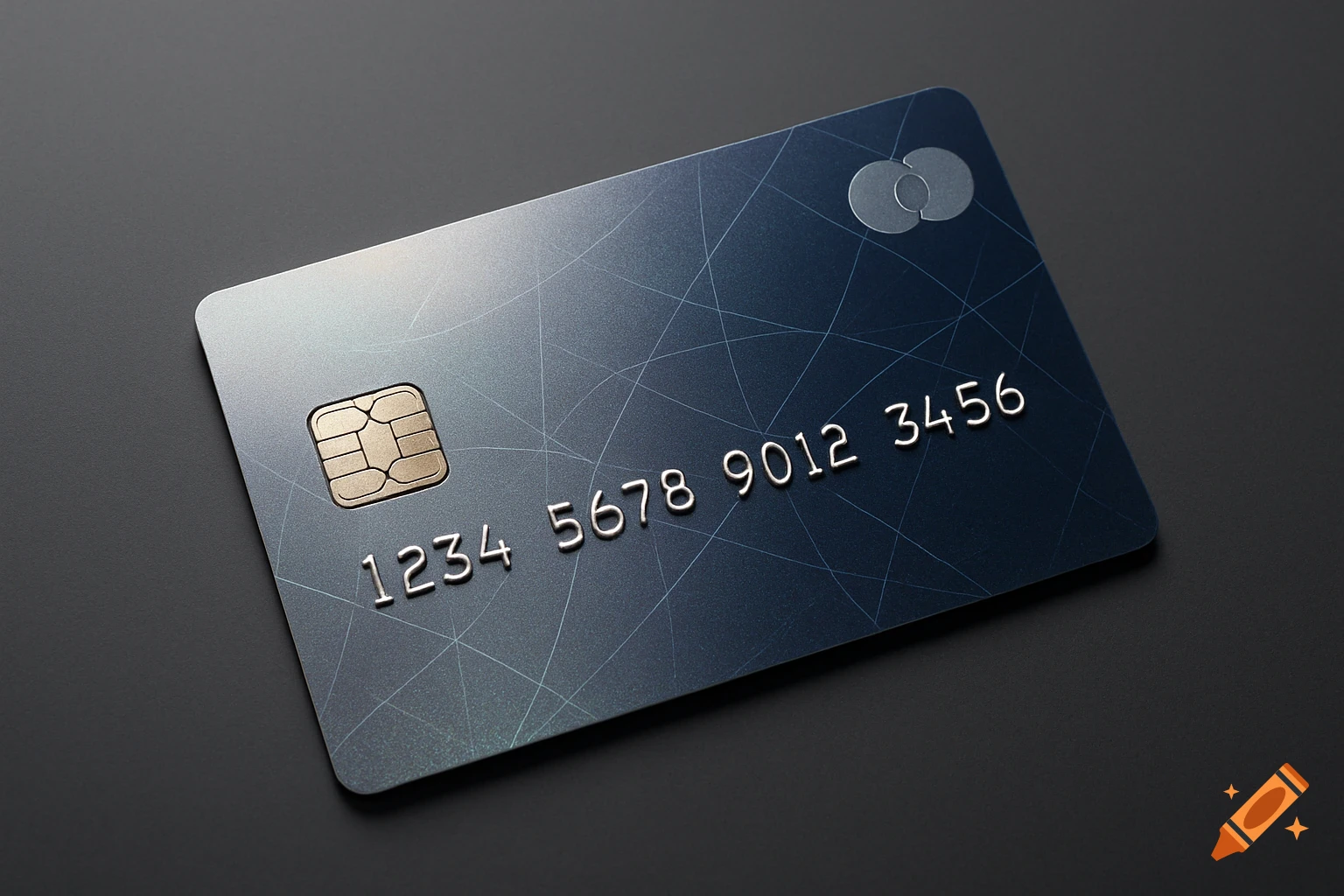 An open white wallet lays flat, showing card slots on the left and a ...