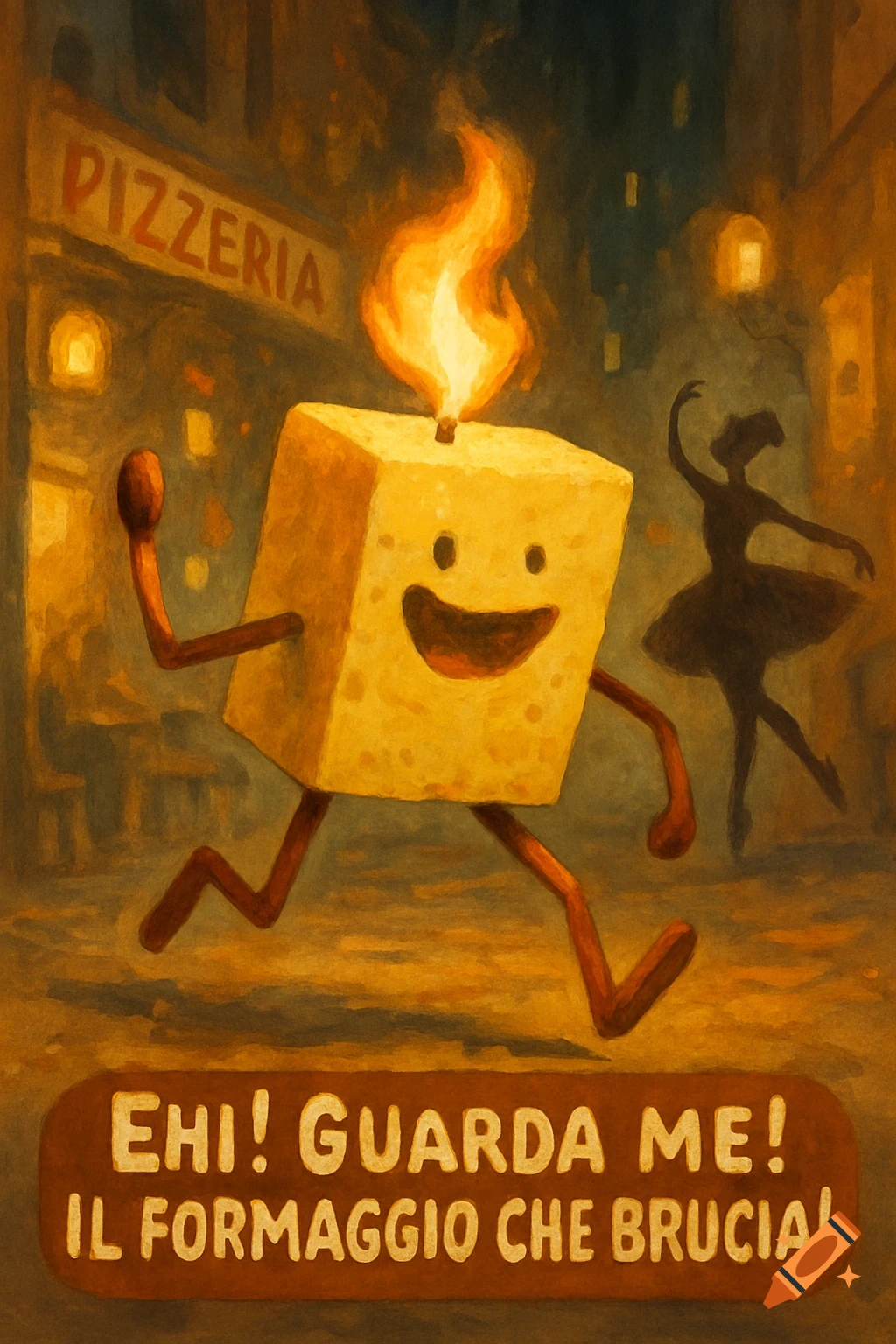 A cartoon illustration of two women toasting with red wine at a ...