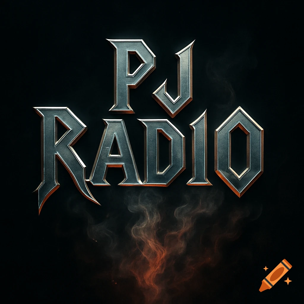 Gritty 'HDM' logo in punk rock style against a dark industrial ...