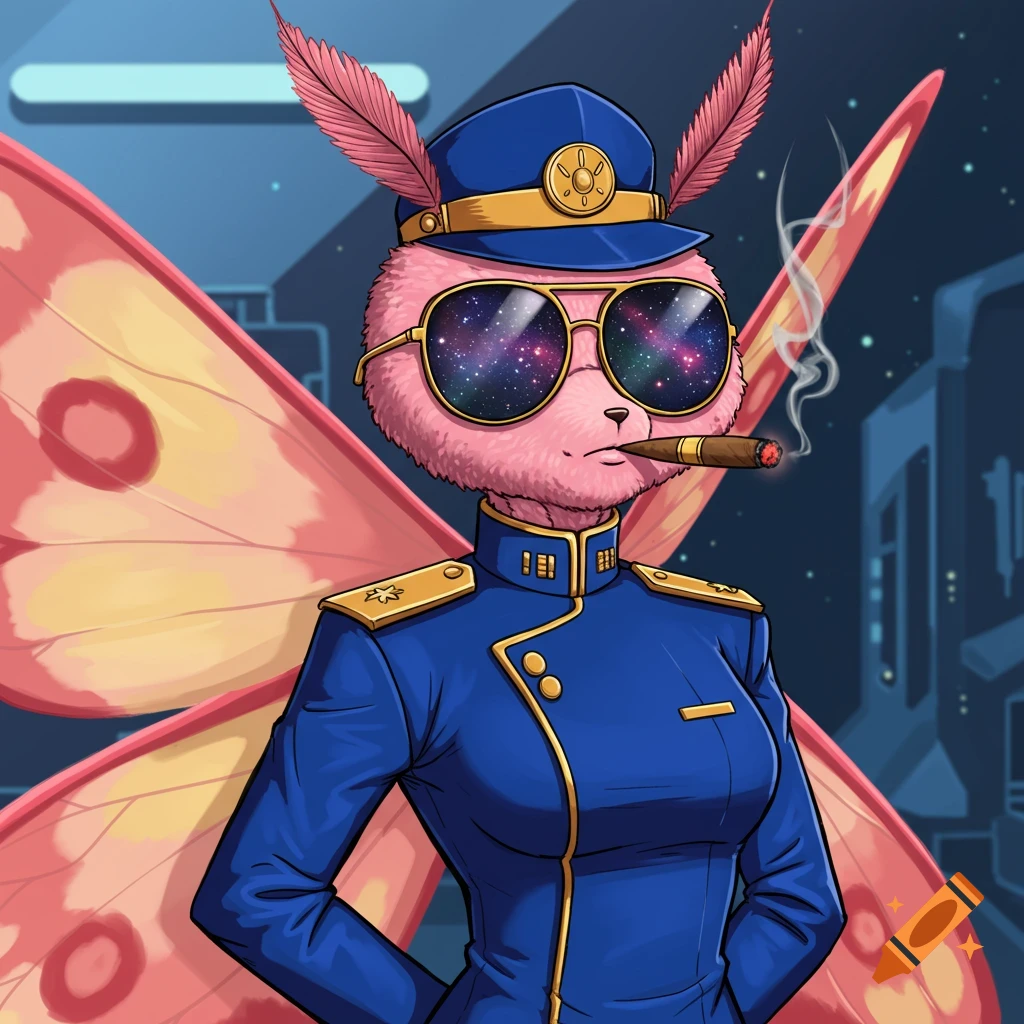 Cartoony grey wolf with a hungry look in vector line art style on Craiyon