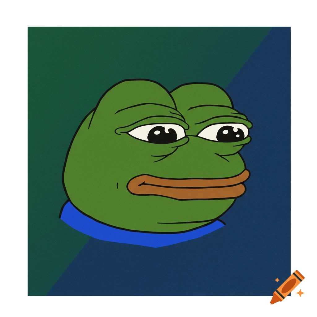 Pepe Meme Doing a Handshake created on Craiyon