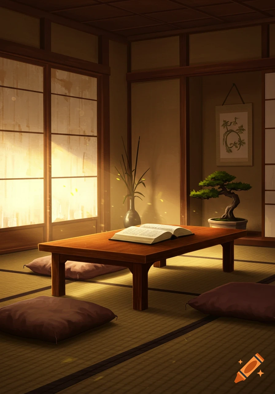 A realistic photo of a Java sparrow on a wooden floor in a sunlit ...