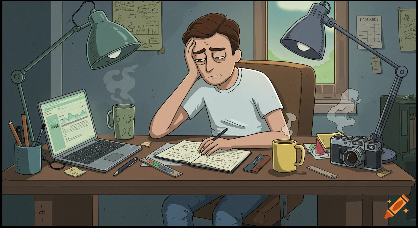 A sly young man in a comic book style says 'SHOULD I TAKE THEM OFF?' in ...