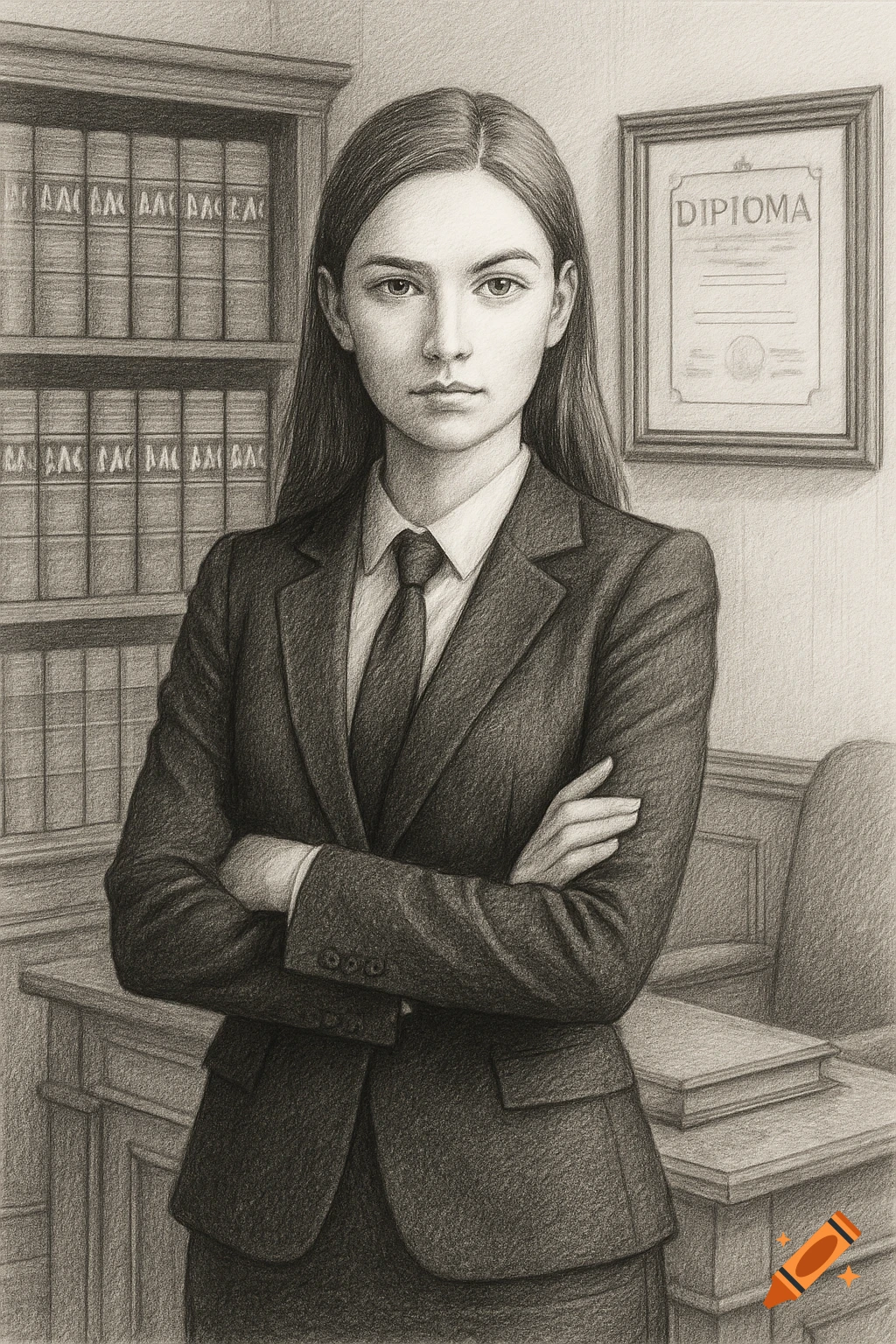 Corrective+drawing created on Craiyon