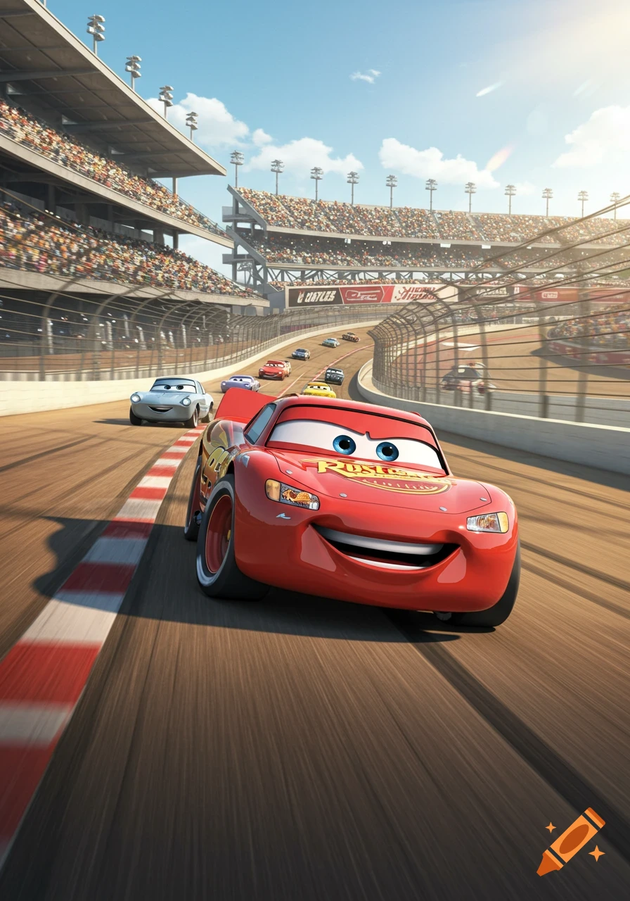 A white Peugeot RCZ R with cartoon eyes on the windshield and black ...