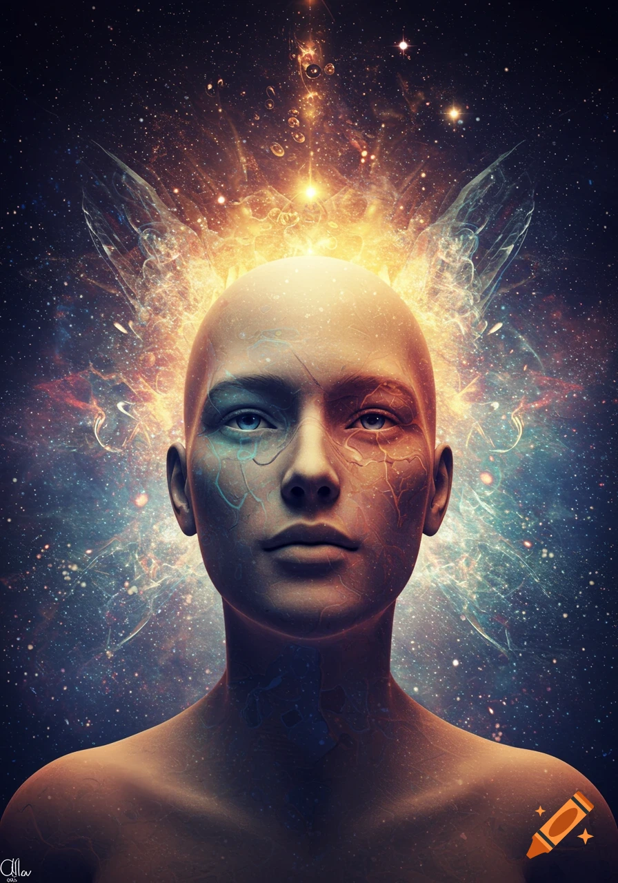 A young Black girl with eyes closed and chin up, making a "talk to the ...