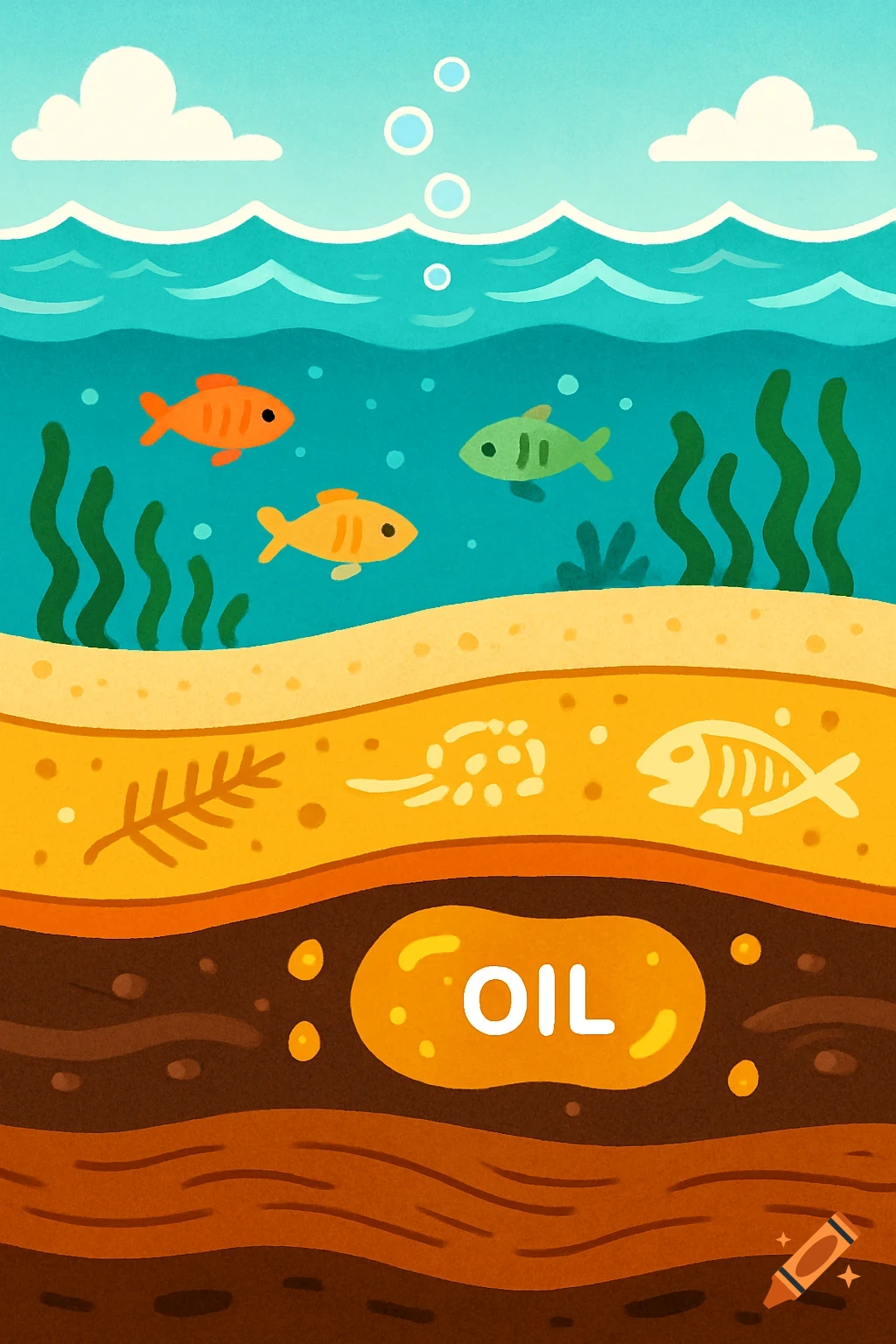 An infographic showing how oceans sustain life with fish, coral reefs ...