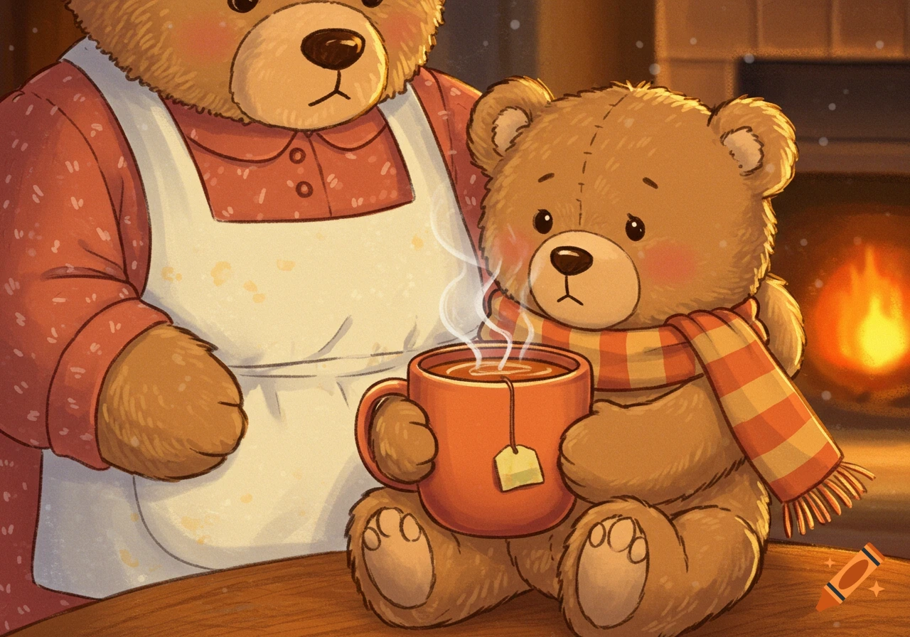 A cartoon illustration of two women toasting with red wine at a ...